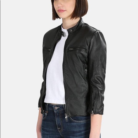 R13 | Jackets & Coats | R3 Cafe Racer Leather Jacket | Poshmark